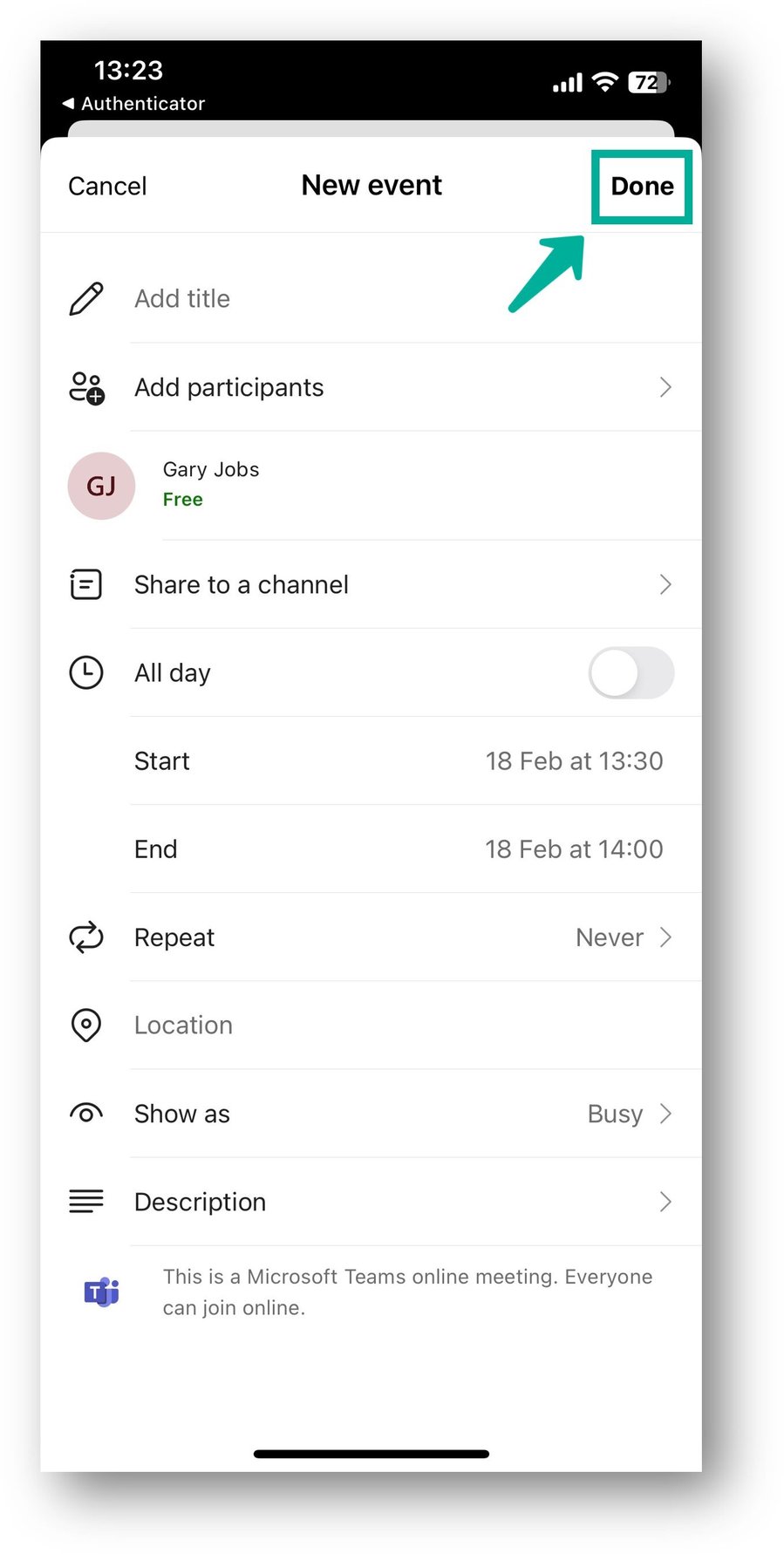 How to set up a Teams meeting | Texaport