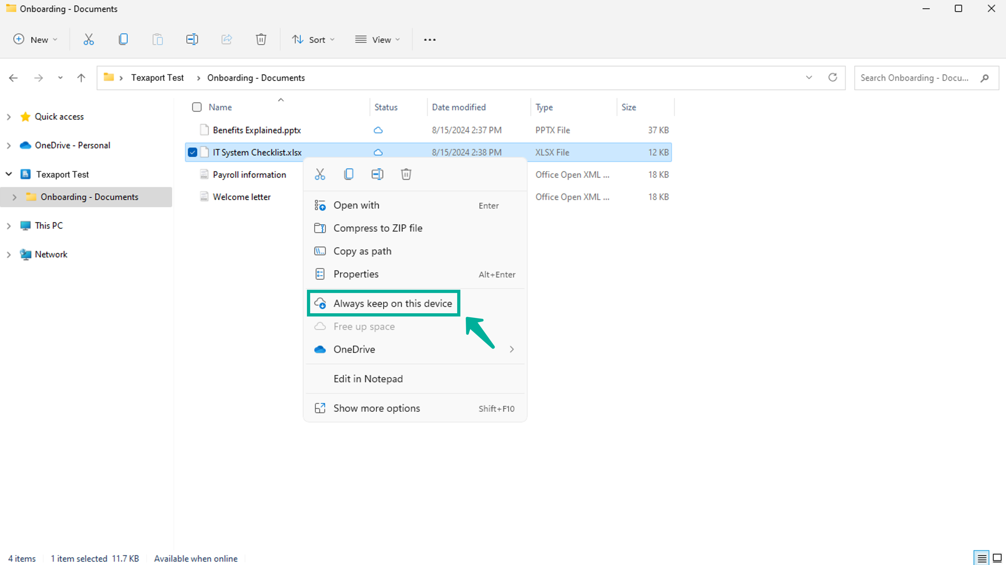 How to sync a Sharepoint site | Texaport