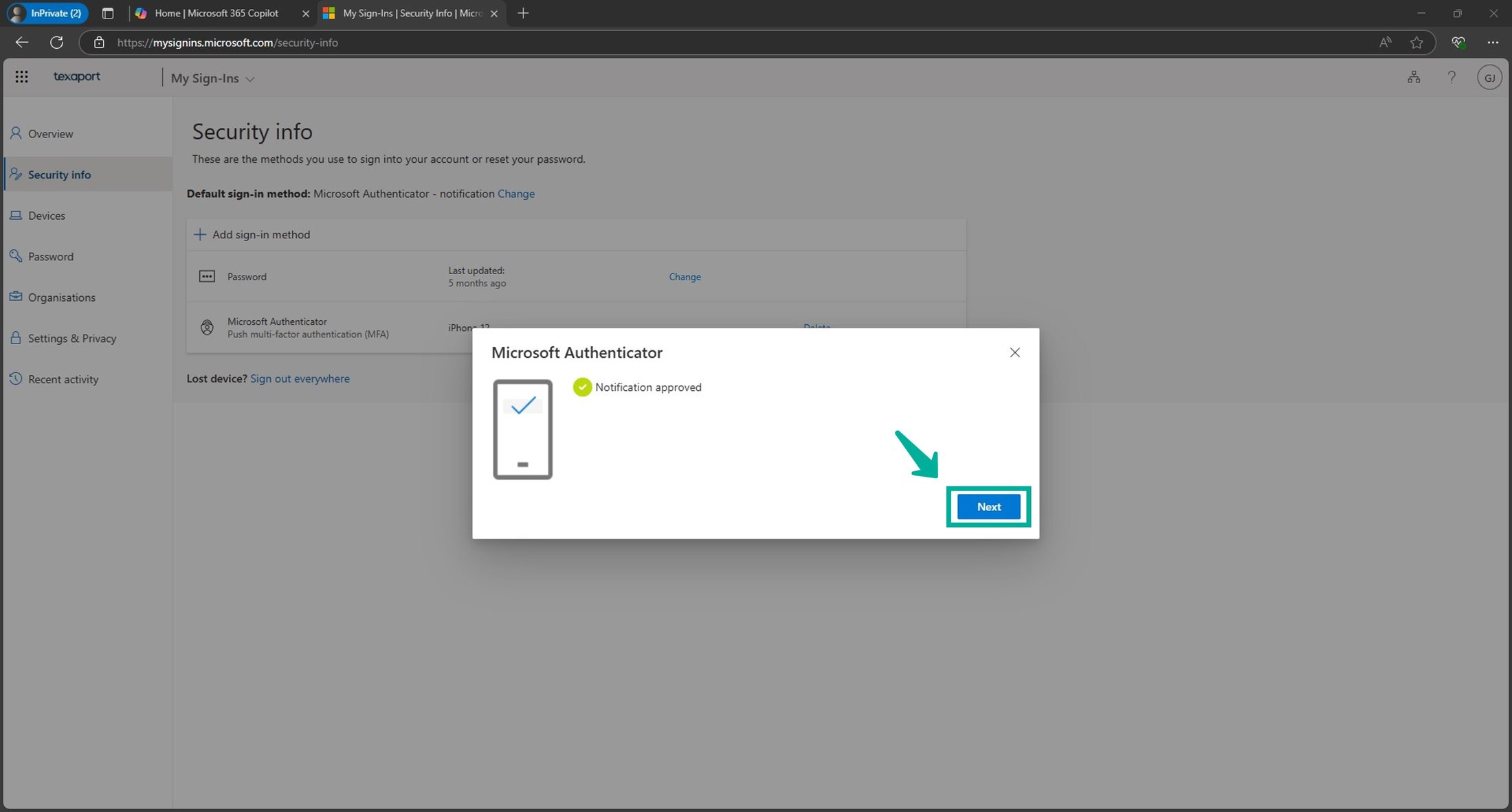 How to transfer Microsoft Authenticator to a new phone | Texaport