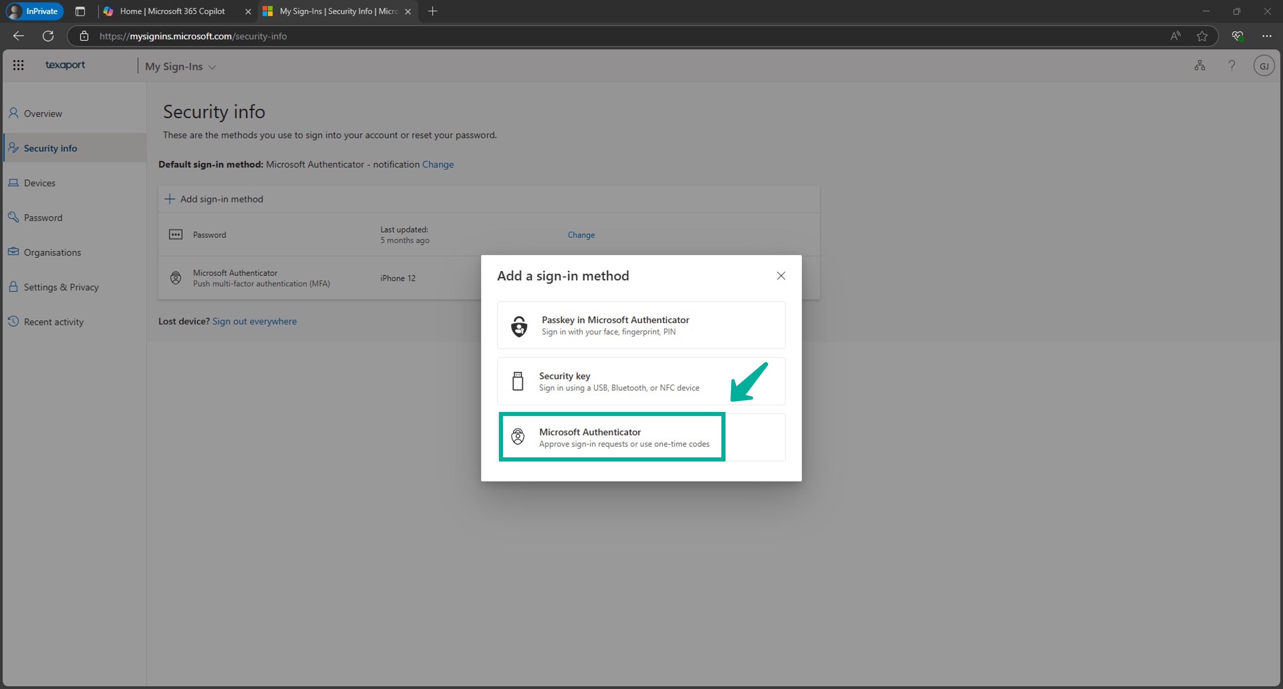 How to transfer Microsoft Authenticator to a new phone | Texaport